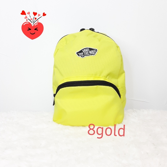 Vans | Bags | Vans Mini Got This Bright Yellow Backpack | Poshmark